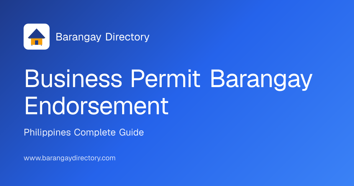 Barangay Business Clearance 2026: Requirements, Fees, and Mayor's ...