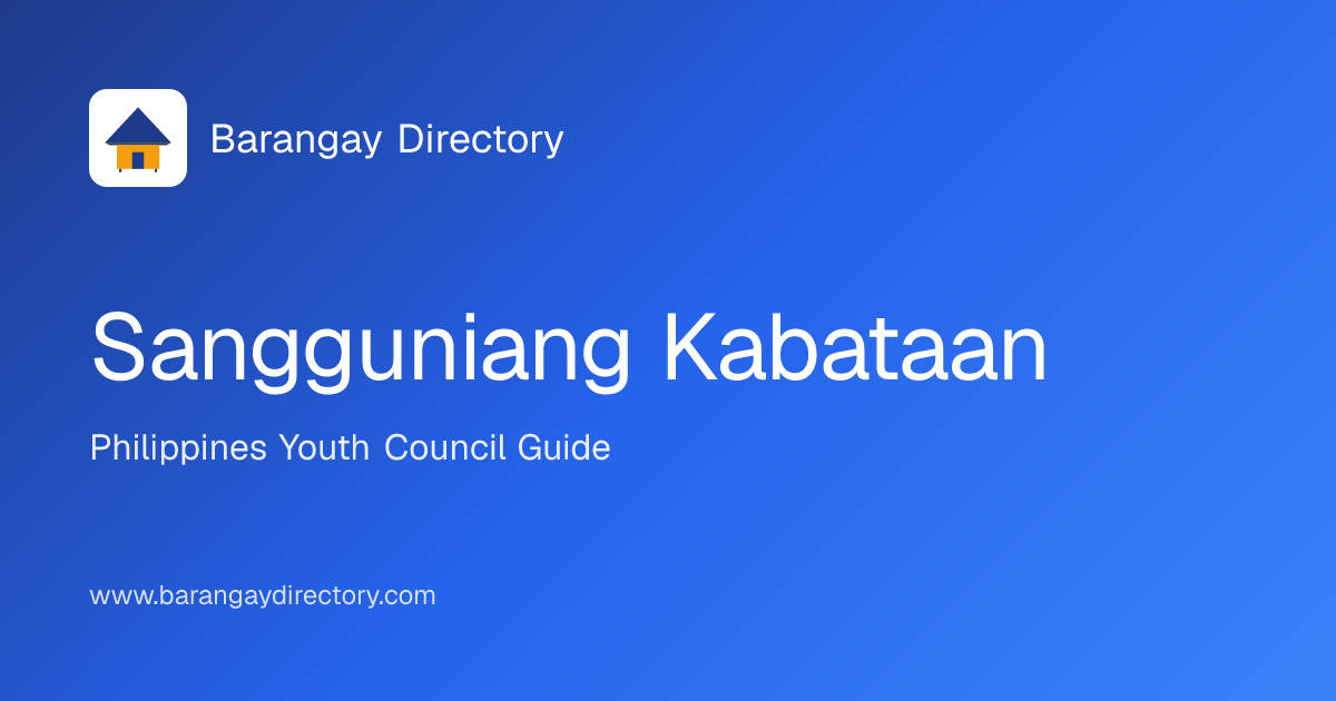 Sangguniang Kabataan (SK) 2026: Elections, Eligibility, Funds, and ...